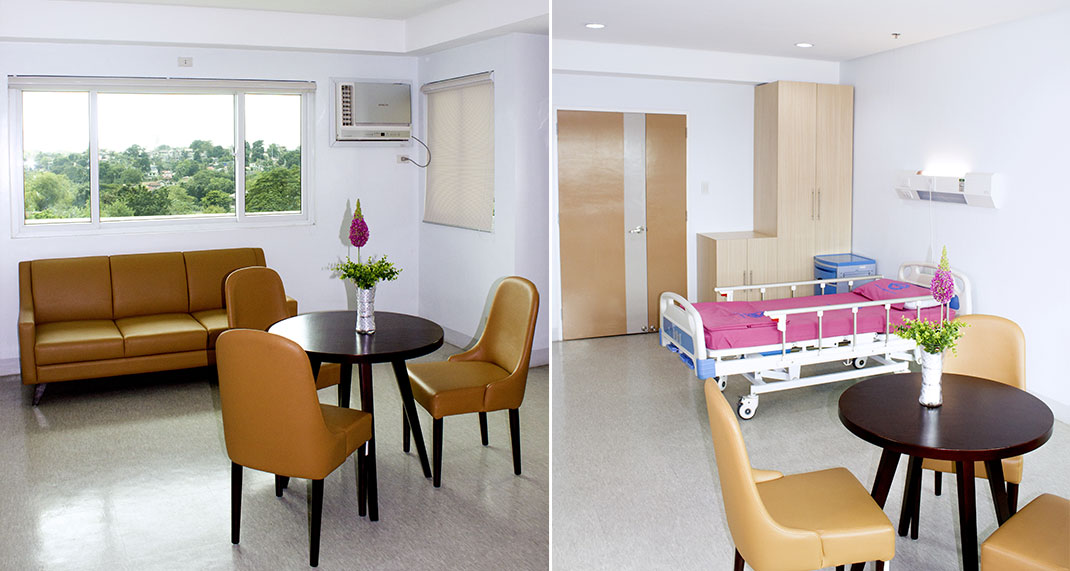 Patient Rooms - Grace Medical Center