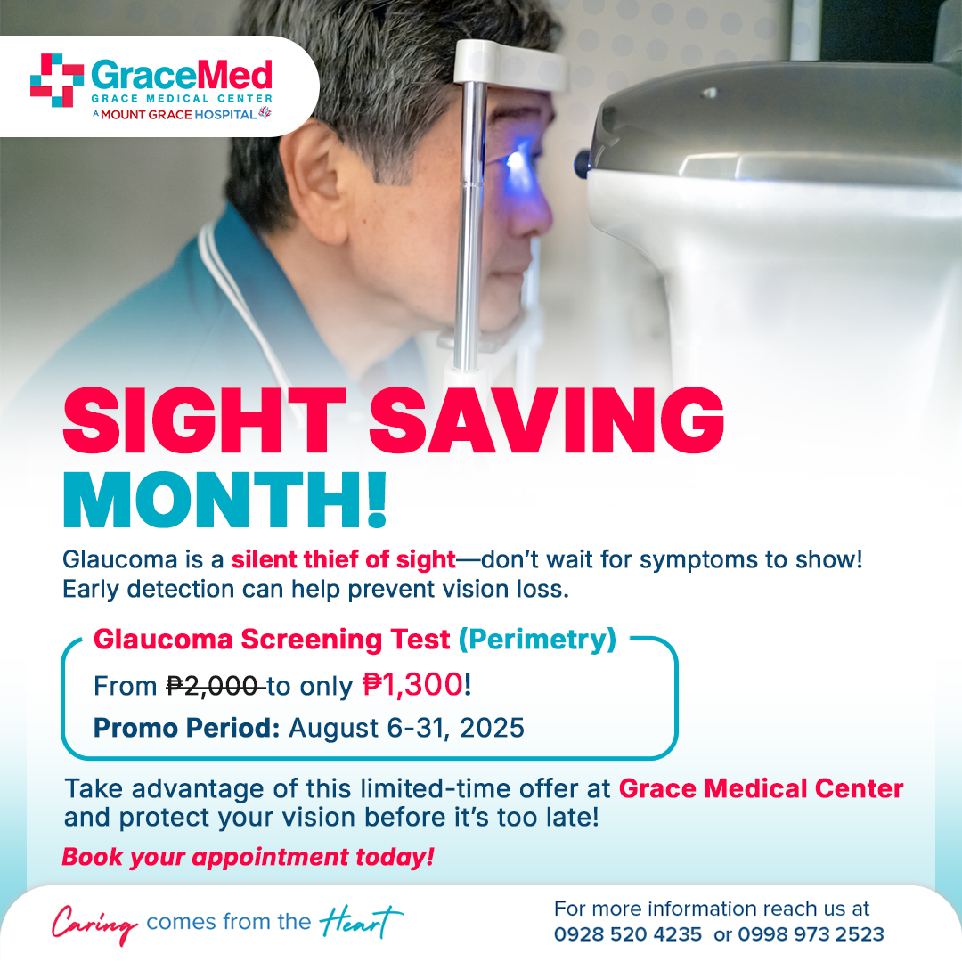 Sight-Saving Month Promo - Grace Medical Center