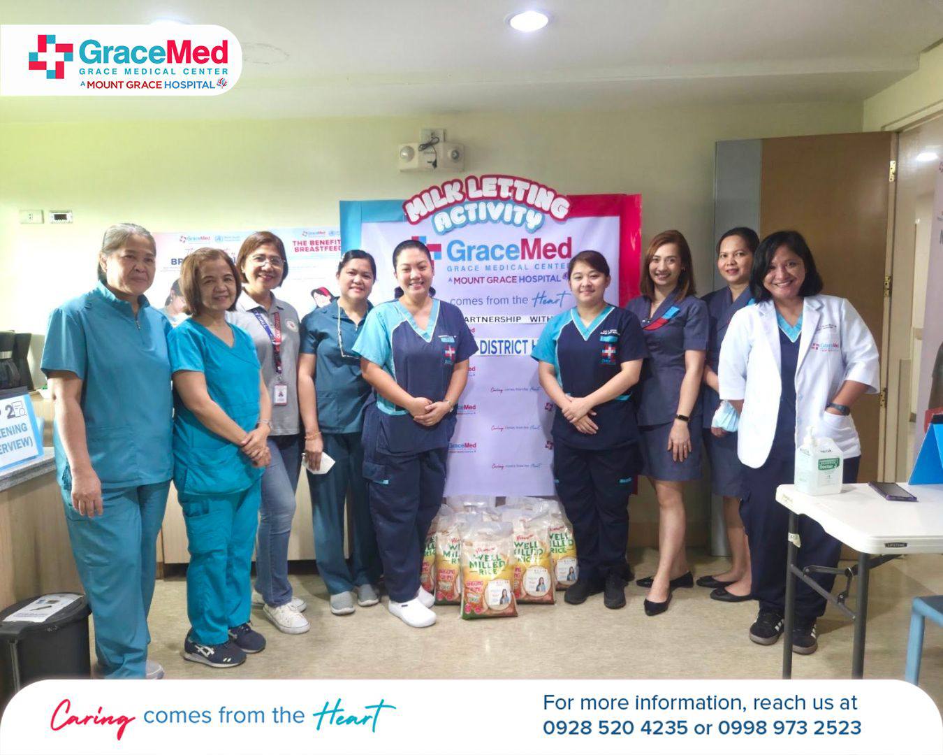 GMC Milk Letting Activity - Grace Medical Center